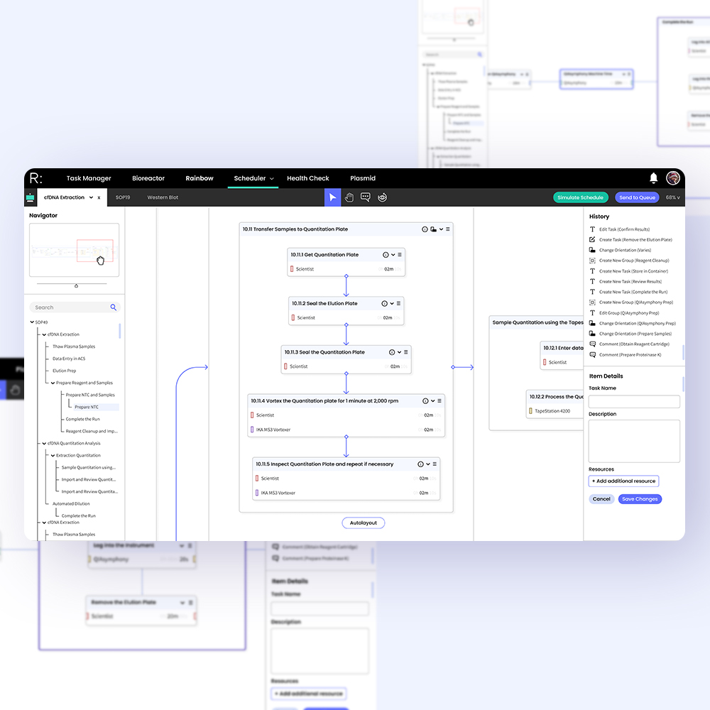 Rainbow Lab Scheduler | Luca Yang Li Visual Design
