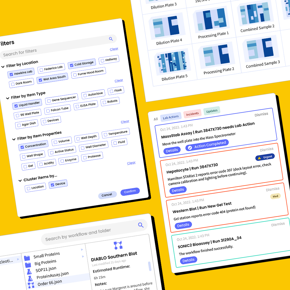 Rainbow Lab Scheduler | Luca Yang Li Visual Design