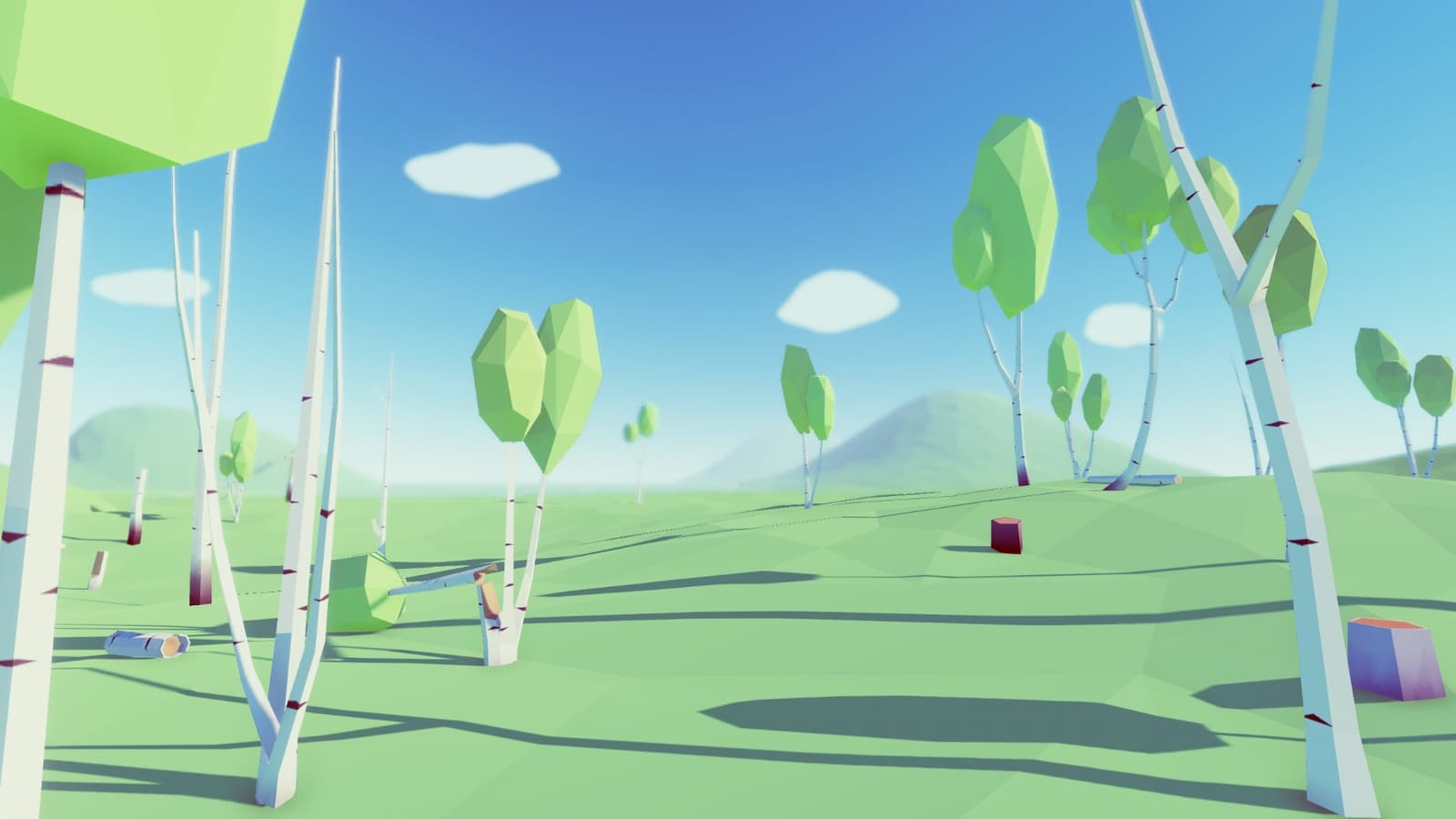 Unity - Low Poly Trees Pack