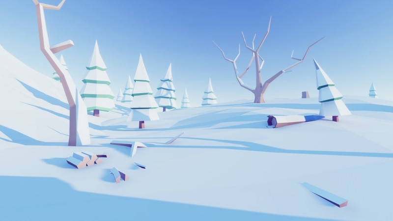 Unity - Low Poly Trees Pack