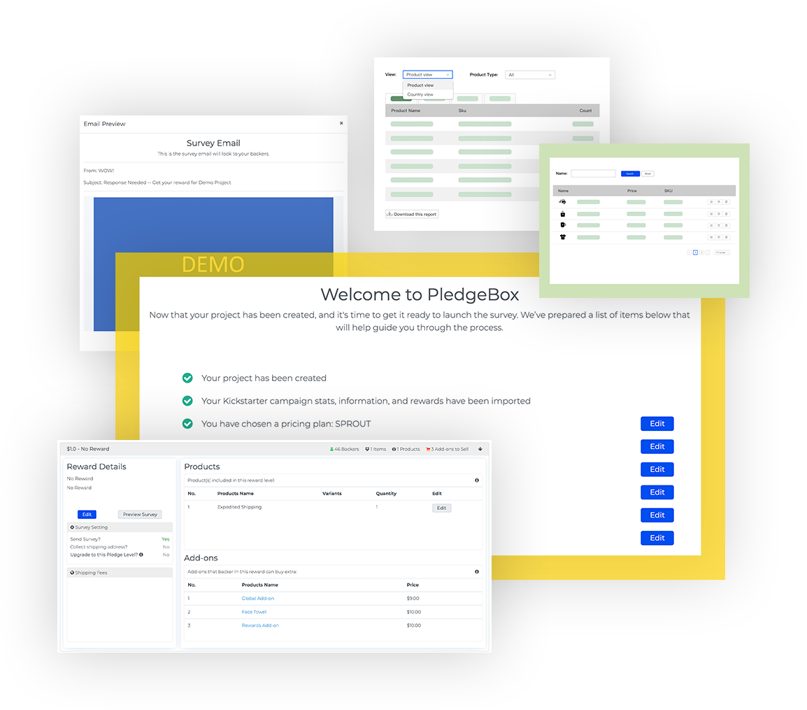 How it Work | PledgeBox, Survey Effortlessly & Upsell More ...