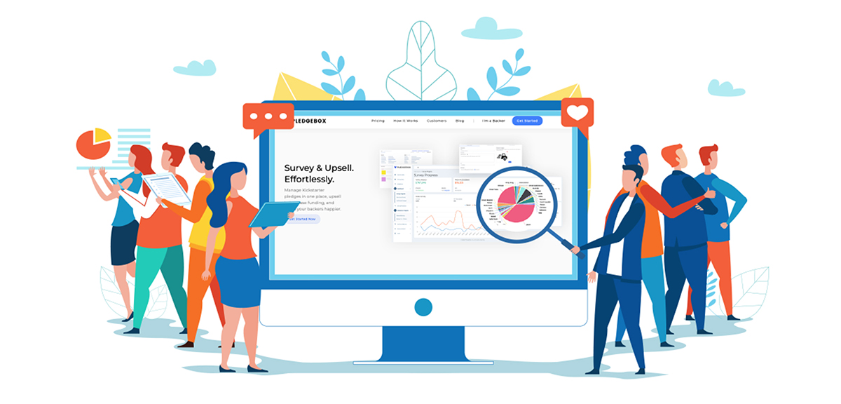 PledgeBox | Crowdfunding Pledge Manager-Survey Easier & Upsell More