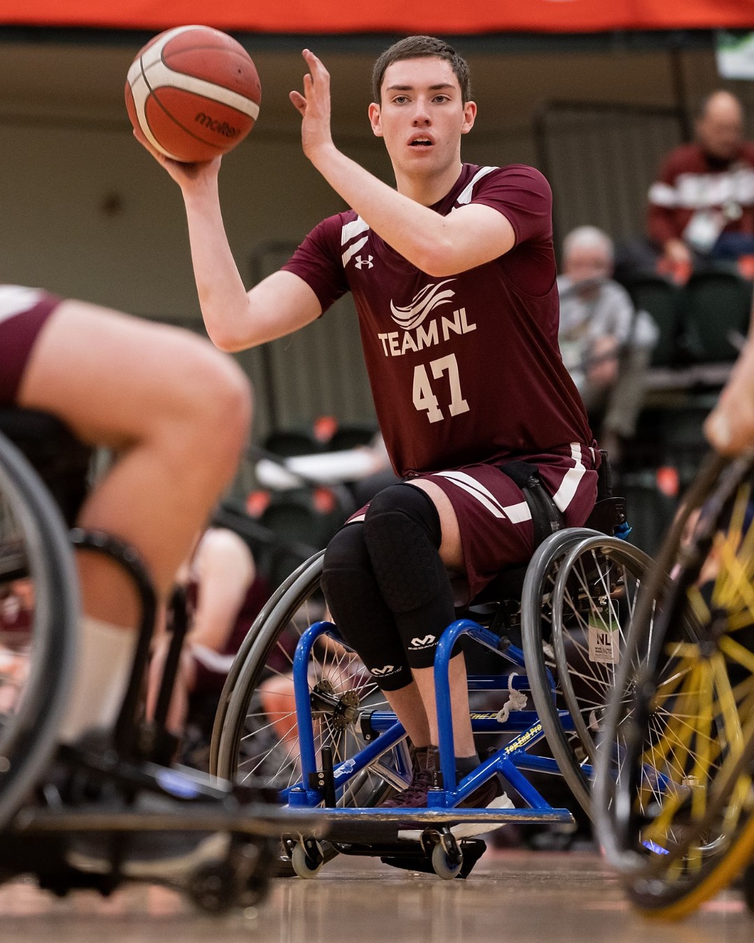 Un bel exemple de la façon dont le basketball en fauteuil roulant ...
