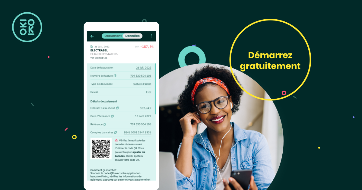OkiOki scanne (OCR), reconnaît et classe vos factures