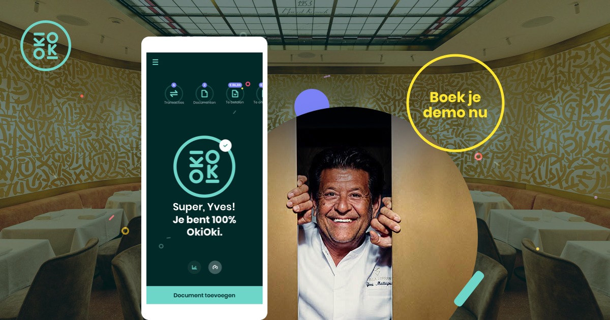 Maak kans op een OkiOki avond aan tafel bij Yves Mattagne