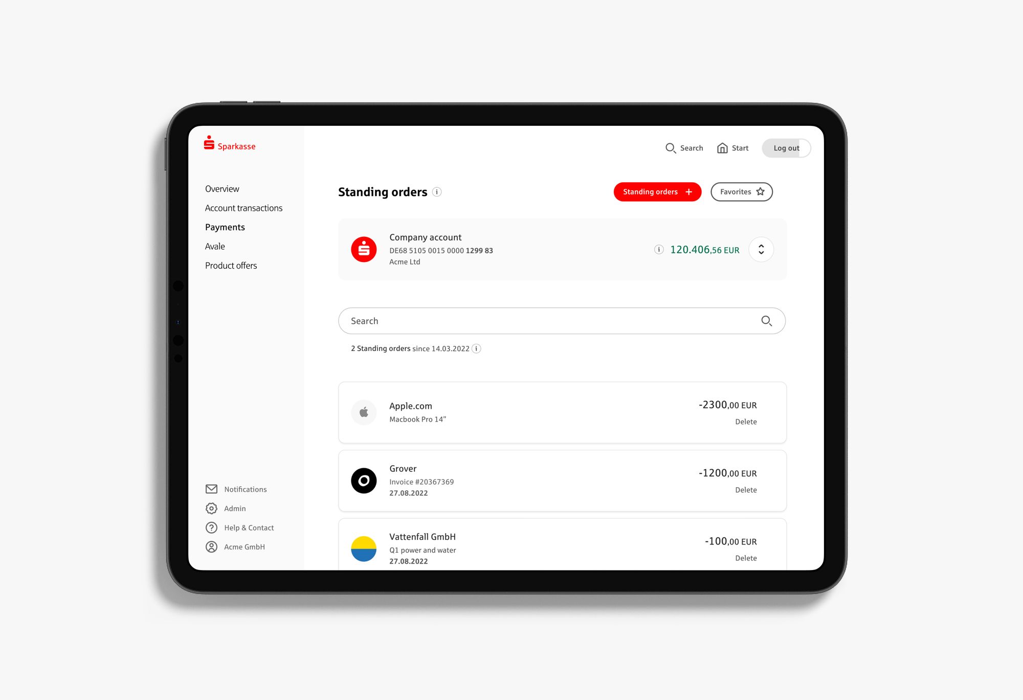 Sparkasse — Studio Lenzing