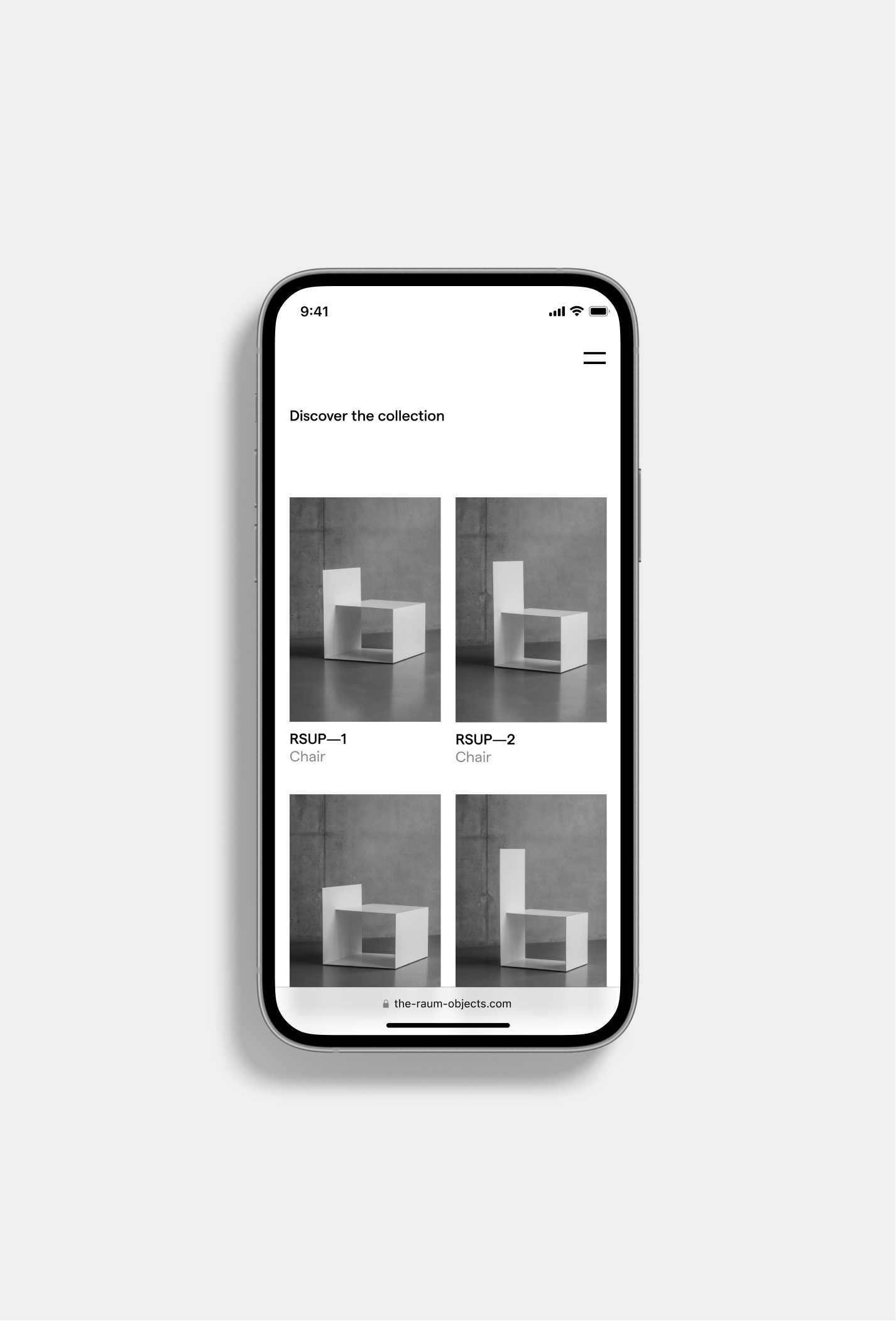 The Raum Objects — Studio Lenzing