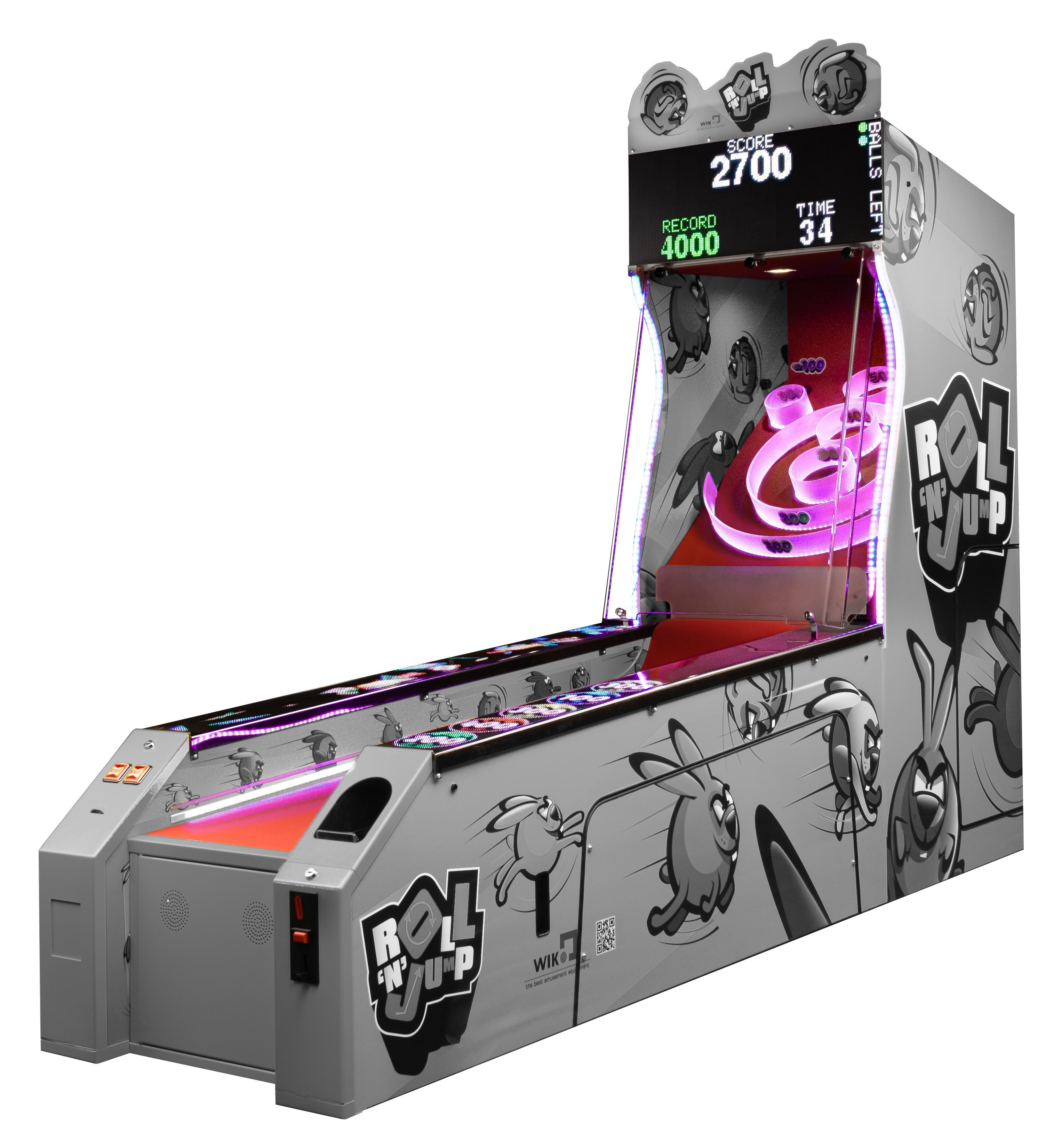 WIK | Roll 'n' Jump B&W Redemption Game - By WIK