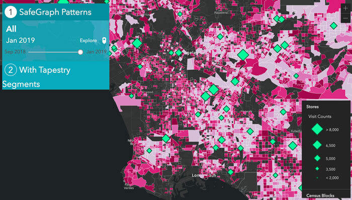 SafeGraph Data Examples
