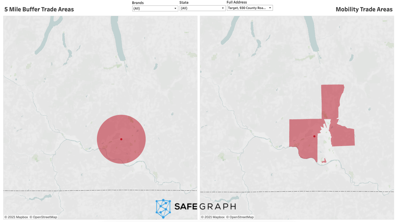 SafeGraph Data Examples