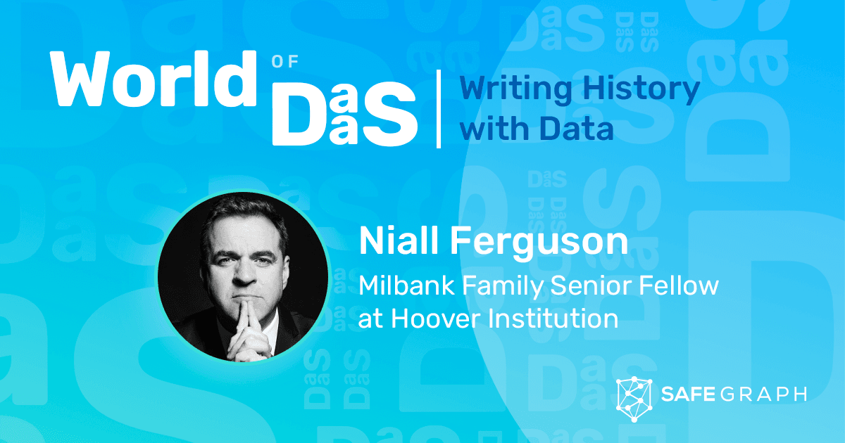 Niall Ferguson: Writing History with Data