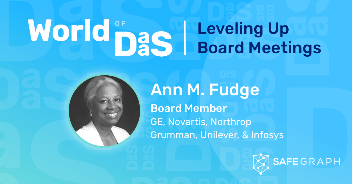Ann Fudge: Leveling Up Board Meetings