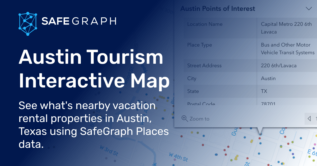 Austin Tourism Map