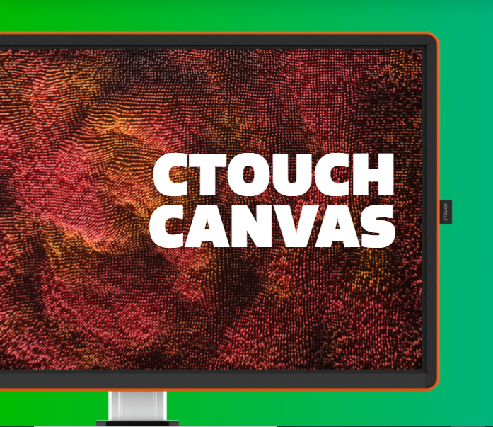 Flatfrog Whiteboard with Airserver Wireless on CTOUCH Canvas.