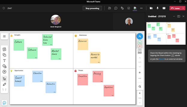 FlatFrog Board for Microsoft Teams