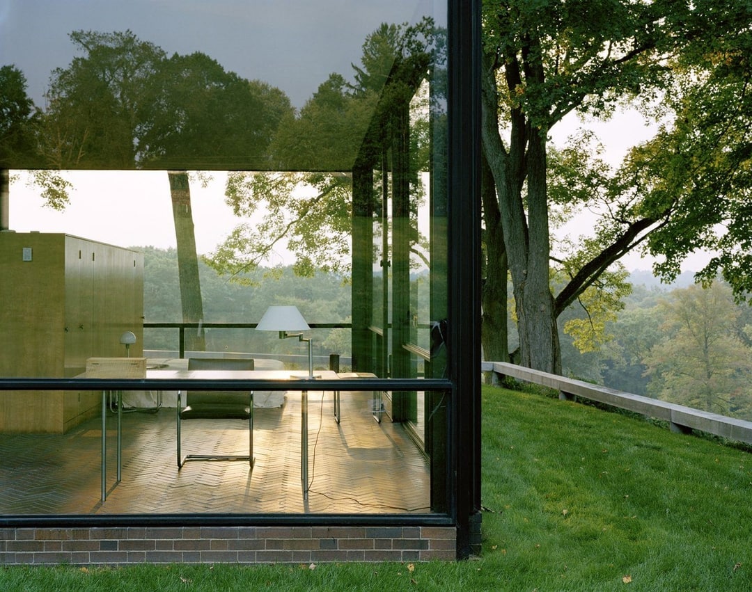 The Glass House by Philip Johnson