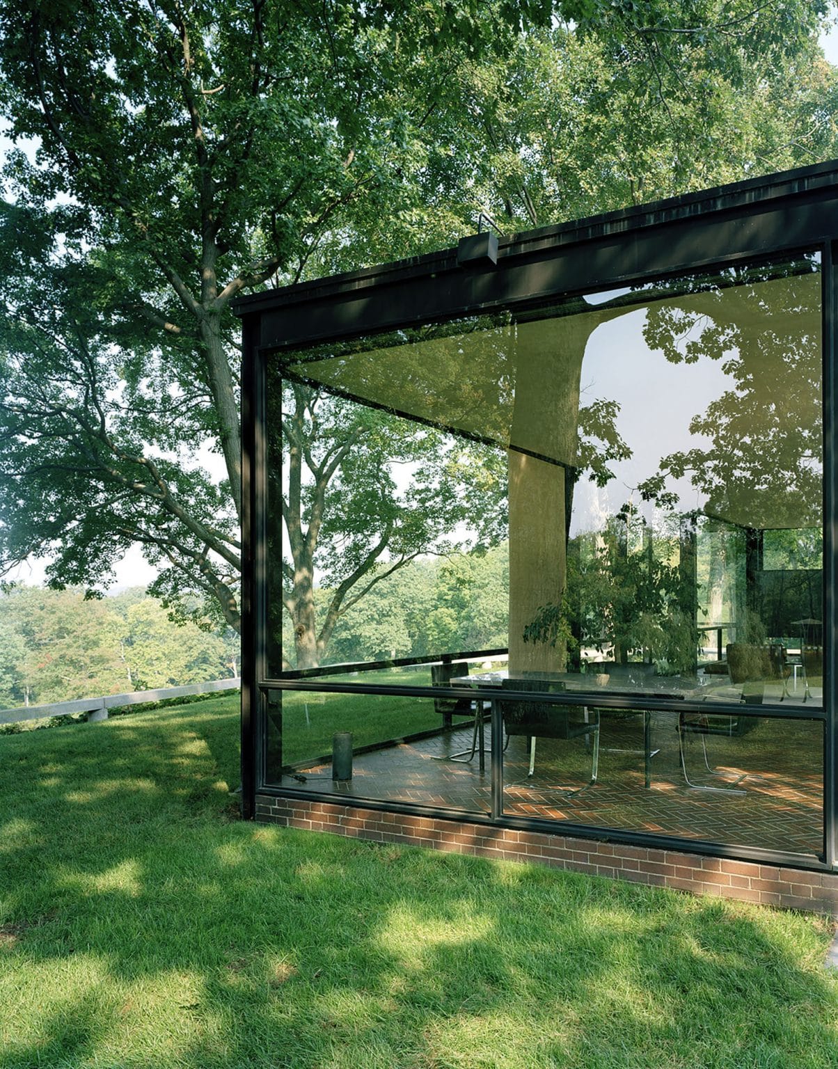 The Glass House by Philip Johnson