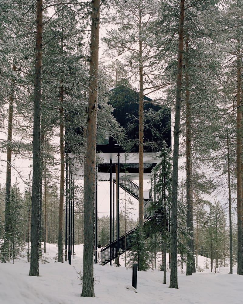 The 7th Room at the Treehotel by Snøhetta