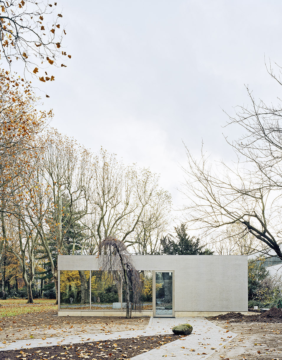 Cemetery Cafe Pavilion Düren by AMUNT