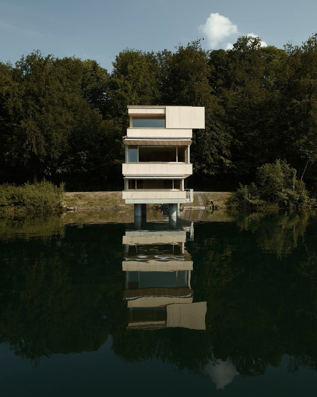 Lake Rotsee Refuge by AFGH