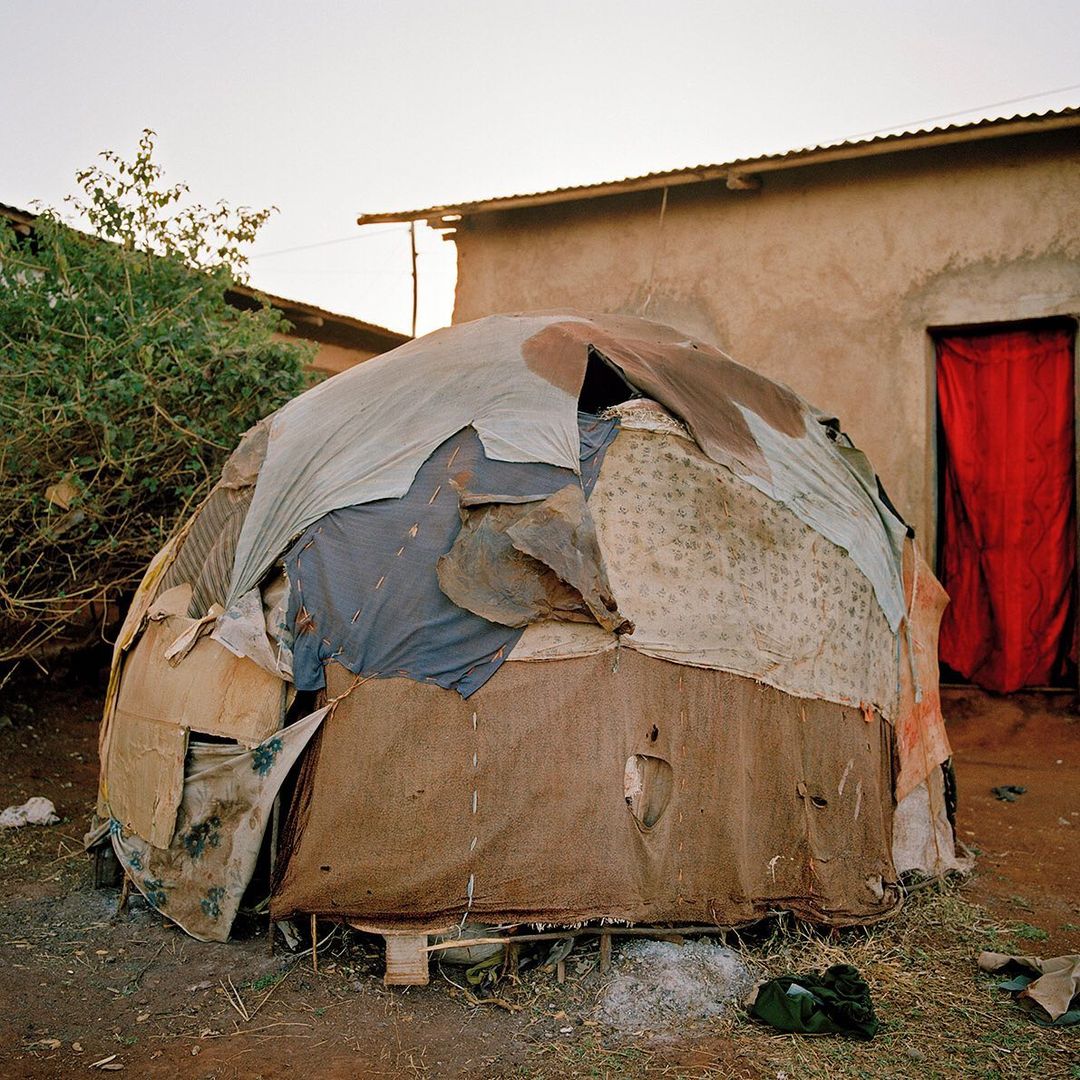 Somalia Houses by Olaf Unverzart