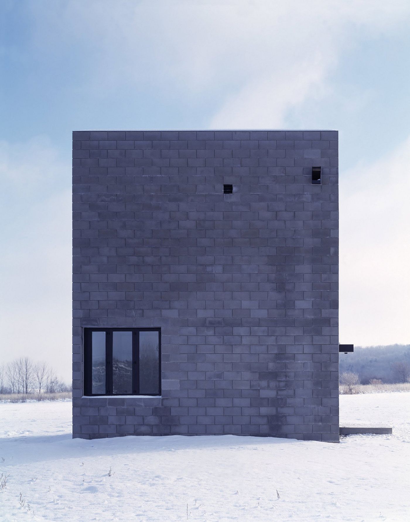 Cube House in Ithaca by Simon Ungers