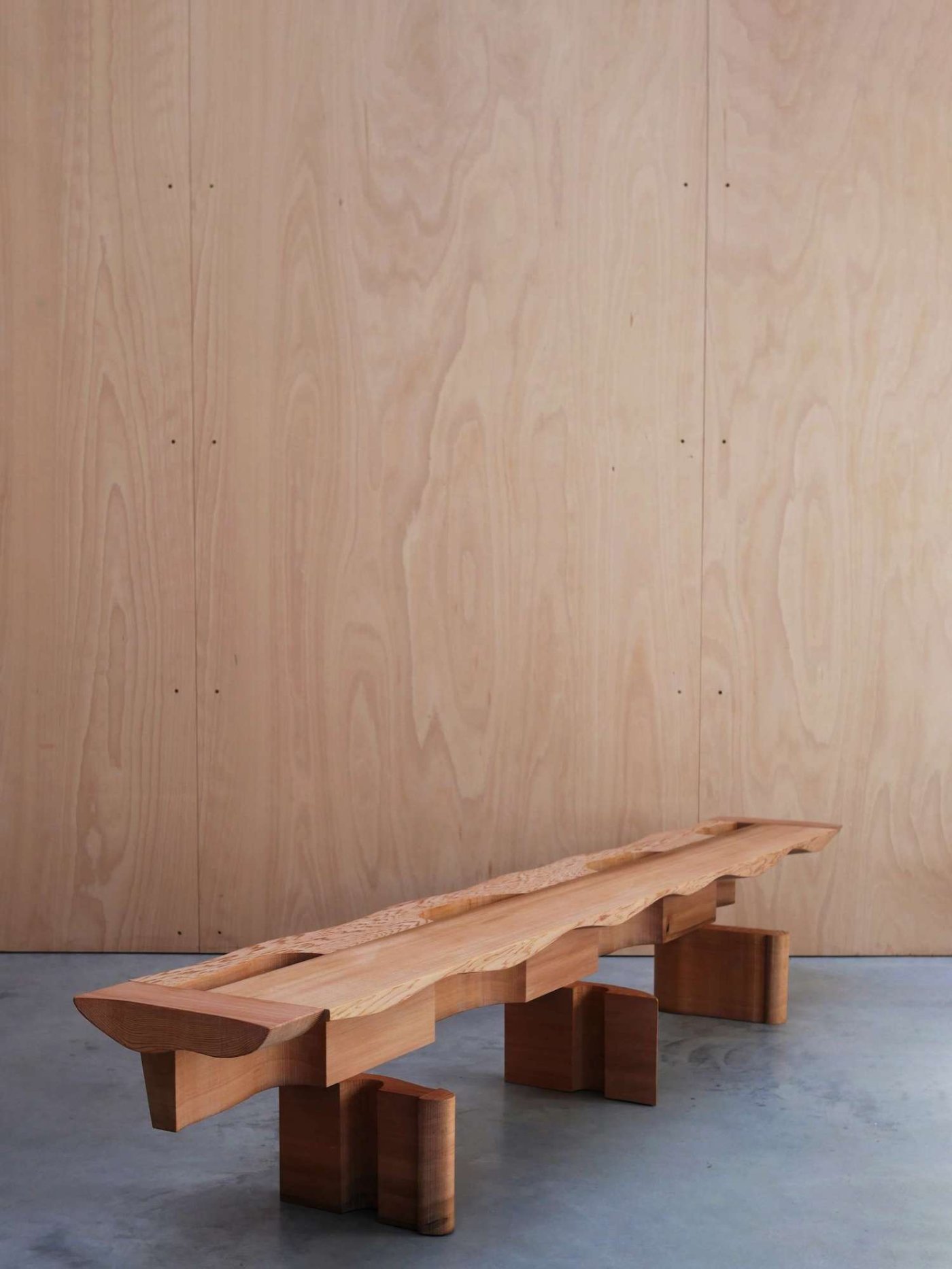 Wood, Stone by Max Lamb