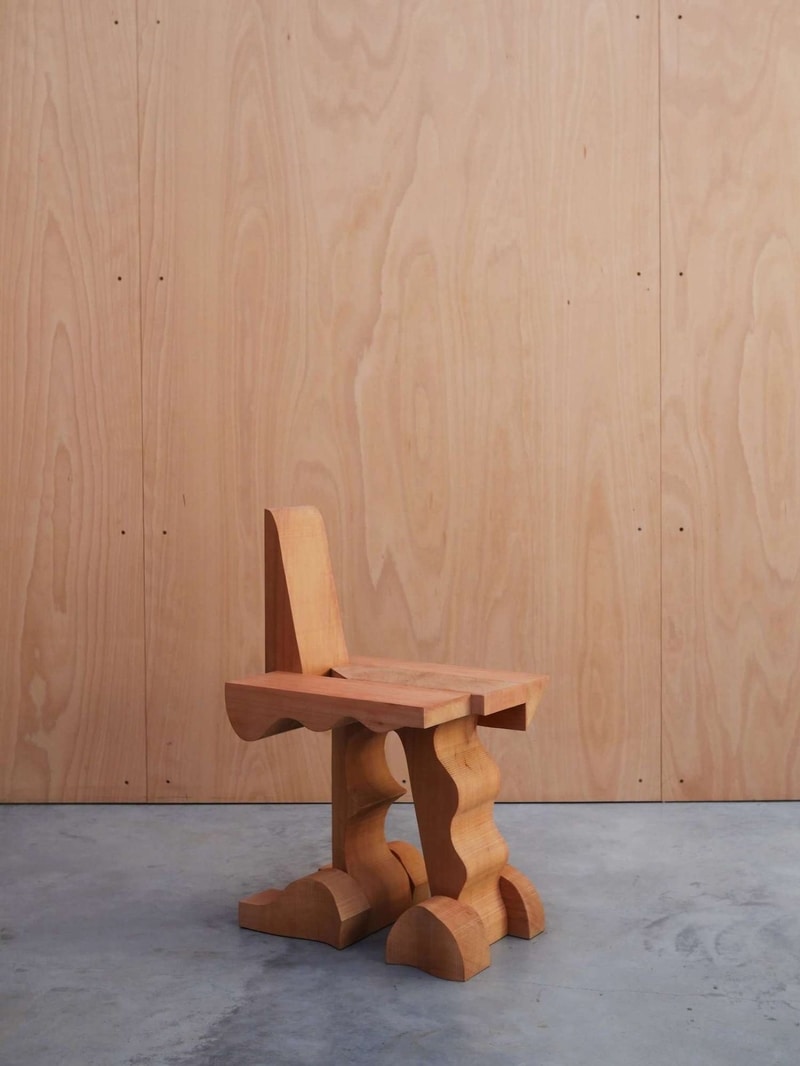 Wood, Stone by Max Lamb