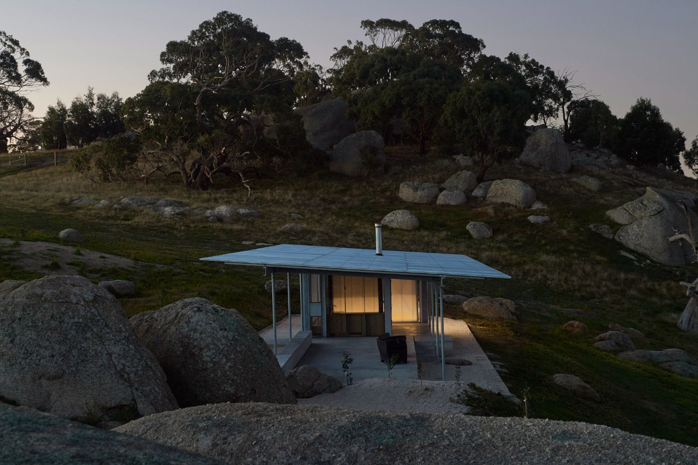 Shack in the Rocks by Sean Godsell Architects