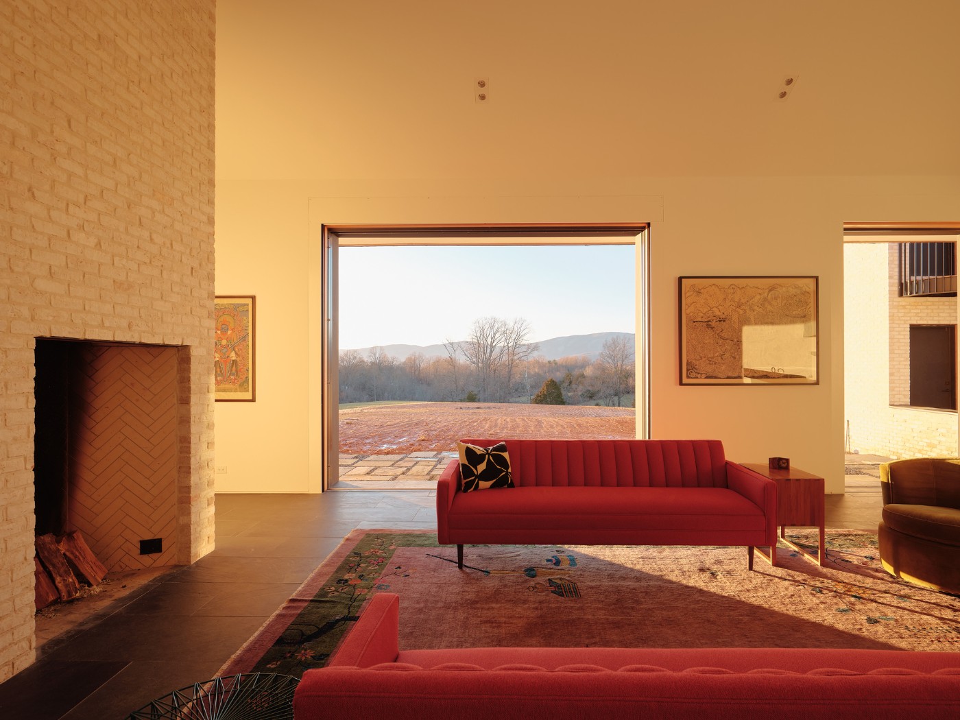 Three Chimney House by TW Ryan Architecture