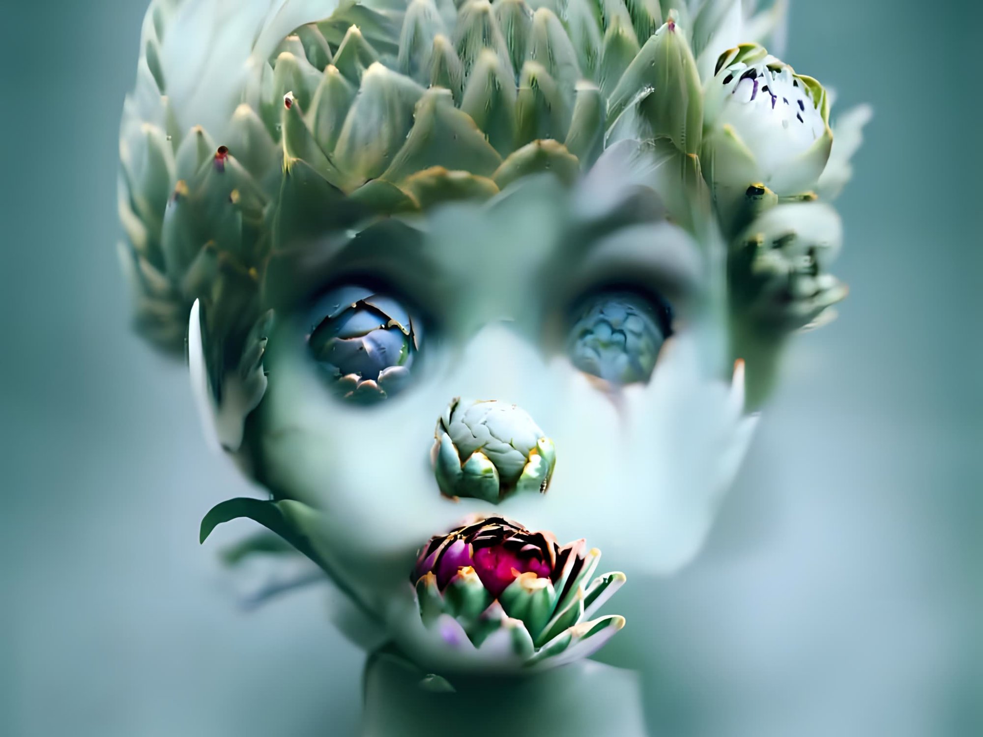 Selected AI works by Mario Klingemann