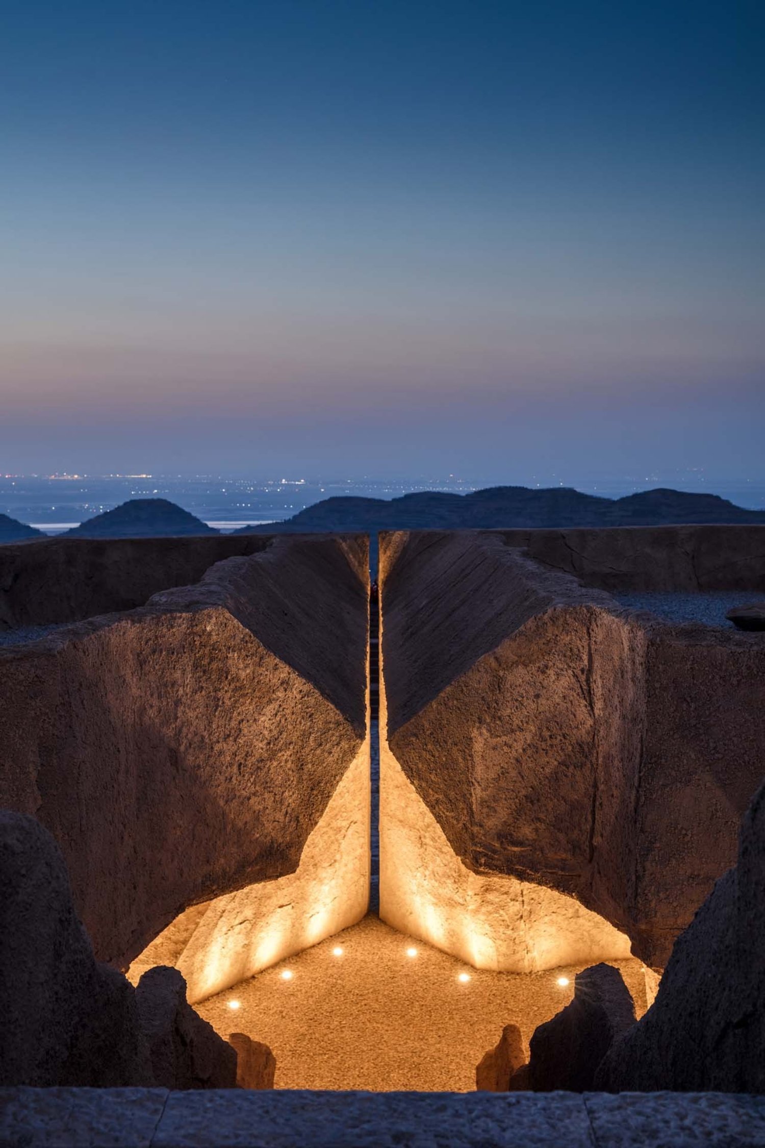 Holy Fire Lit Place in China by URBANUS