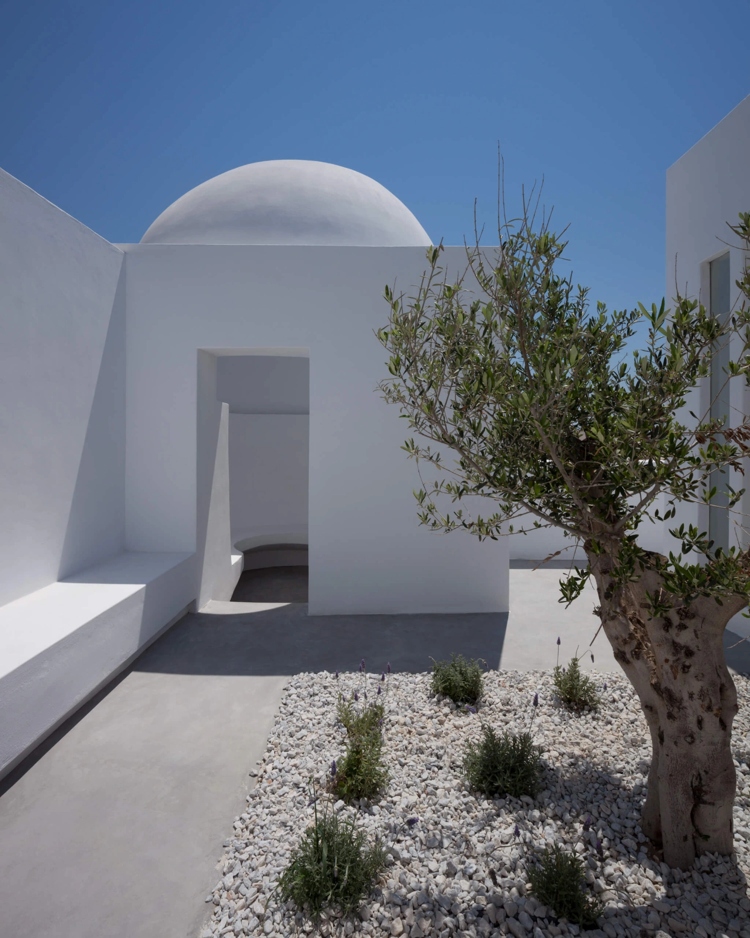 Greek Chapel by James Gorst Architects
