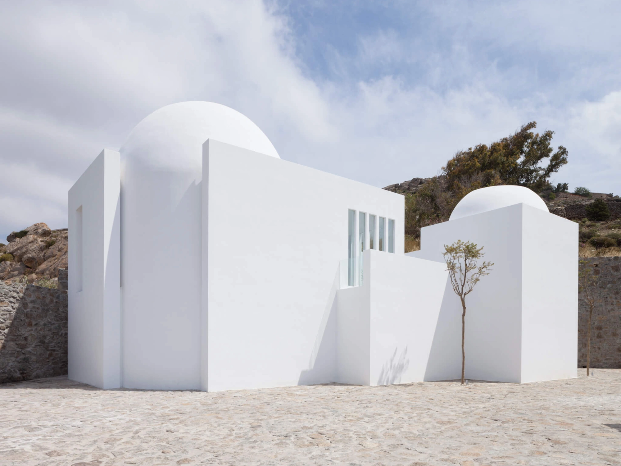 Greek Chapel by James Gorst Architects