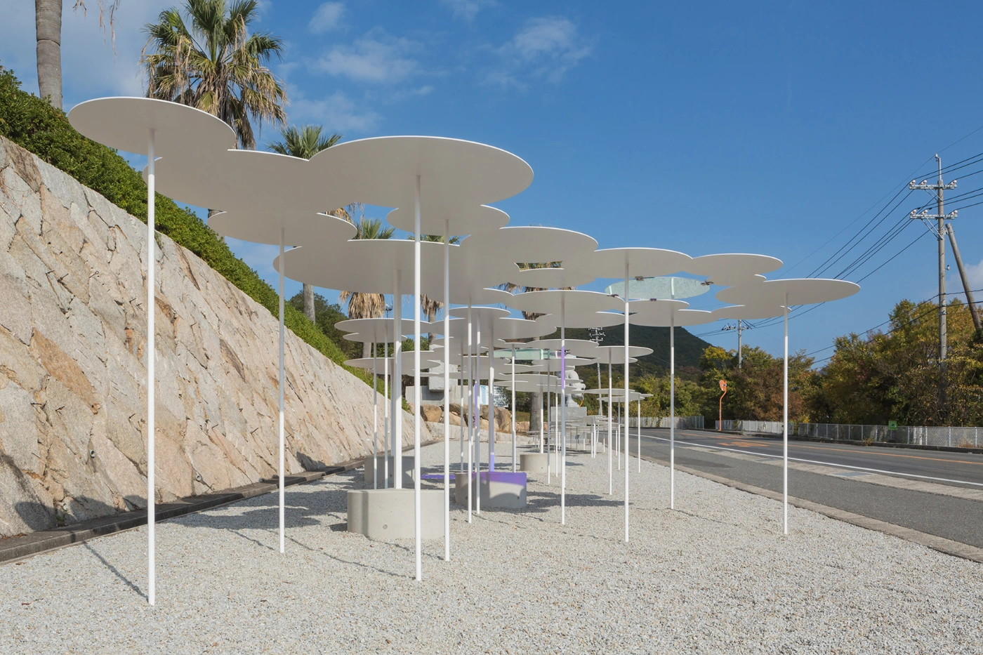 Bus Stop in Shodoshima by Tato Architects
