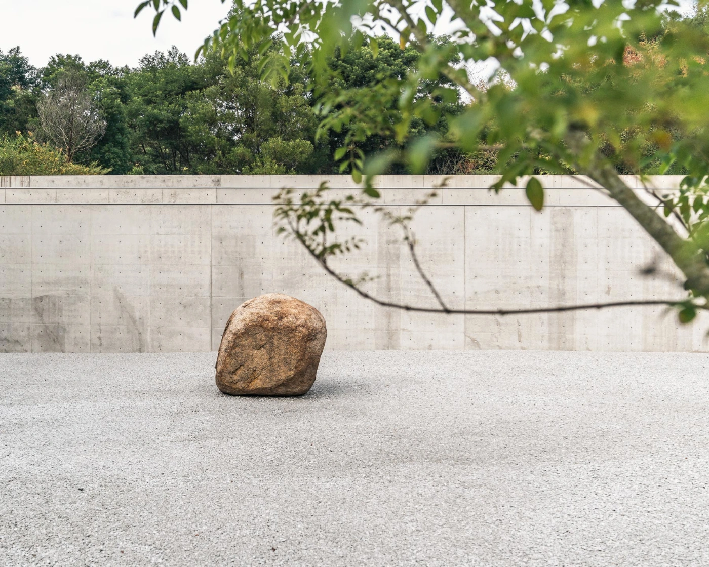 Lee Ufan Museum by Tadao Ando captured by Dan Preston