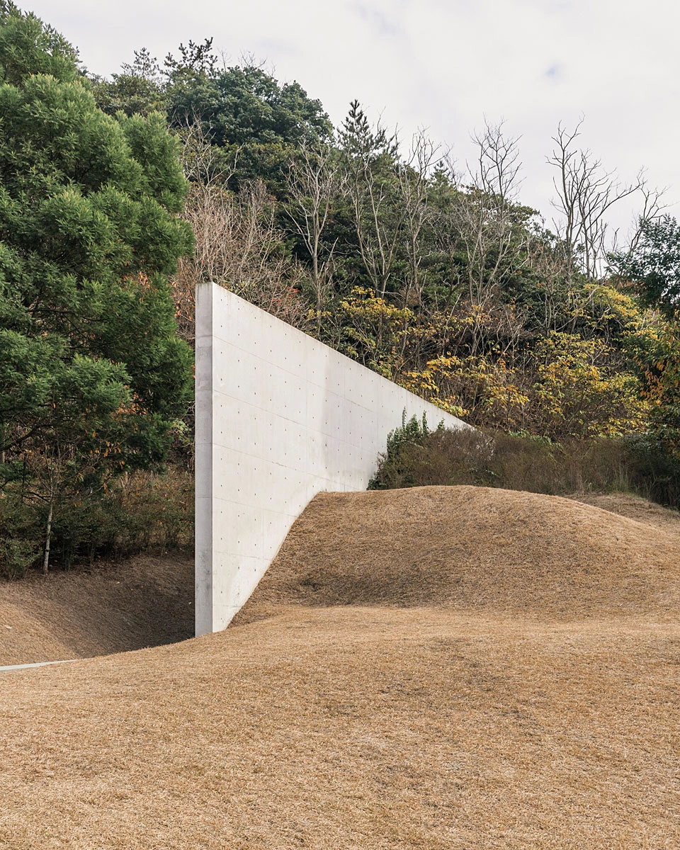 Lee Ufan Museum by Tadao Ando captured by Dan Preston