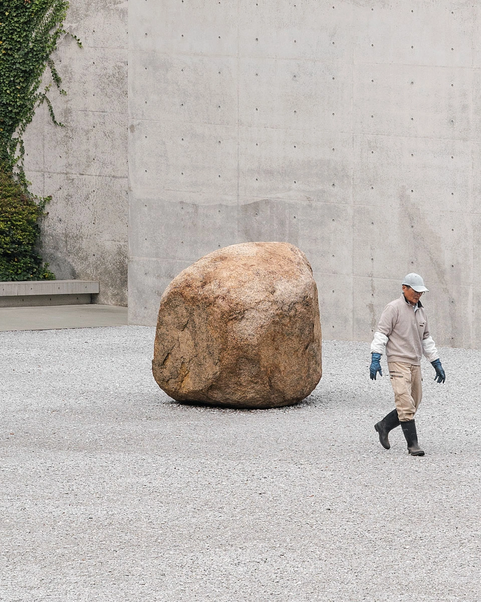 Lee Ufan Museum by Tadao Ando captured by Dan Preston