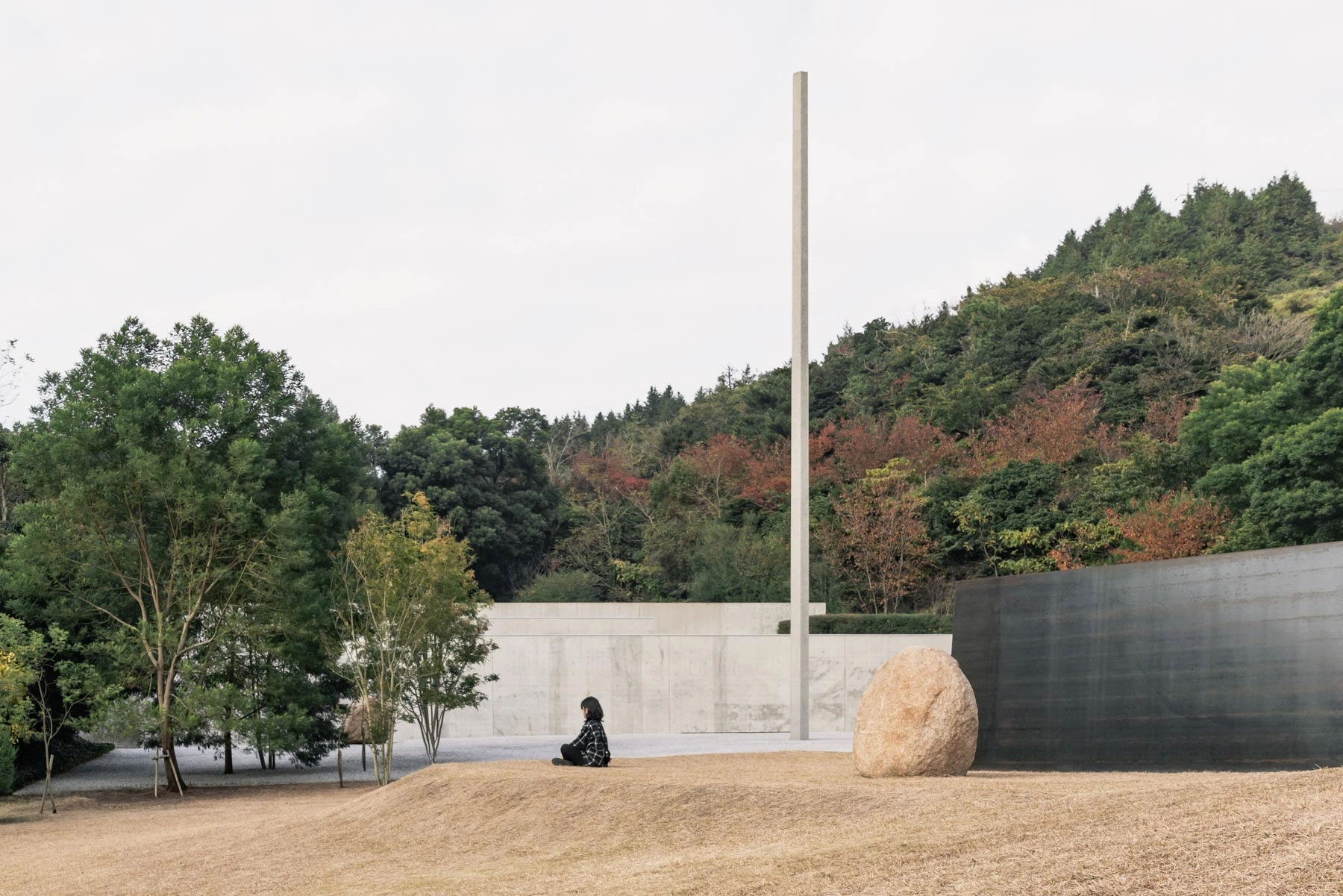 Lee Ufan Museum by Tadao Ando captured by Dan Preston