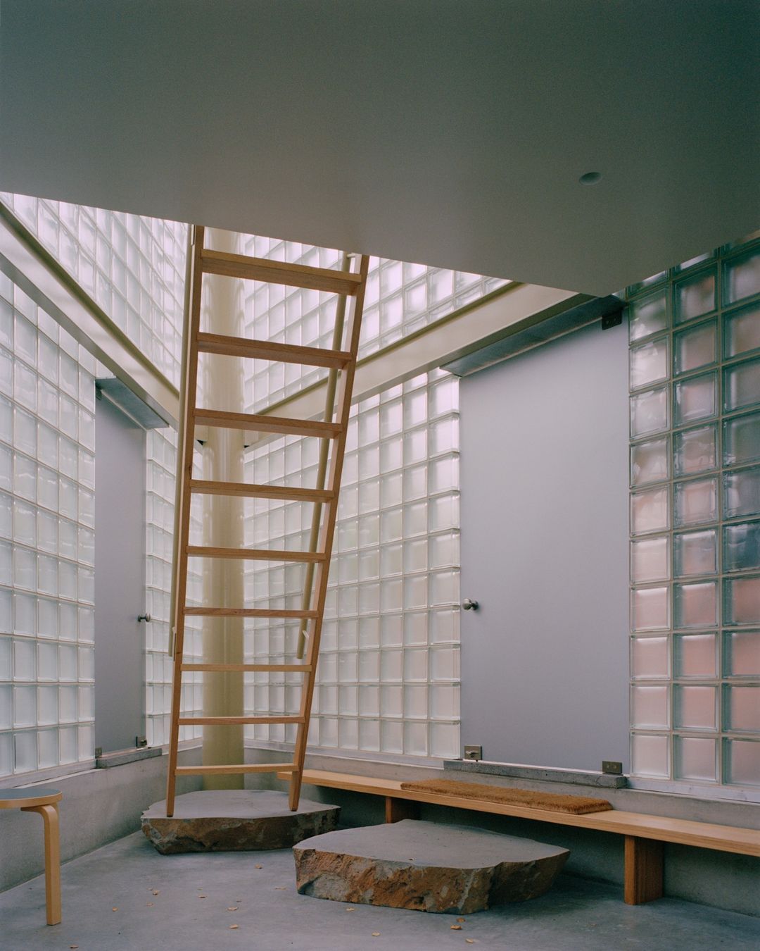 'Glass Block Outbuilding' by Baracco+Wright Architects