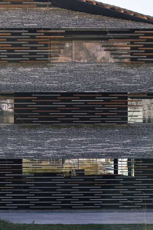 Haus Balma by Kengo Kuma captured by Thisispaper Studio