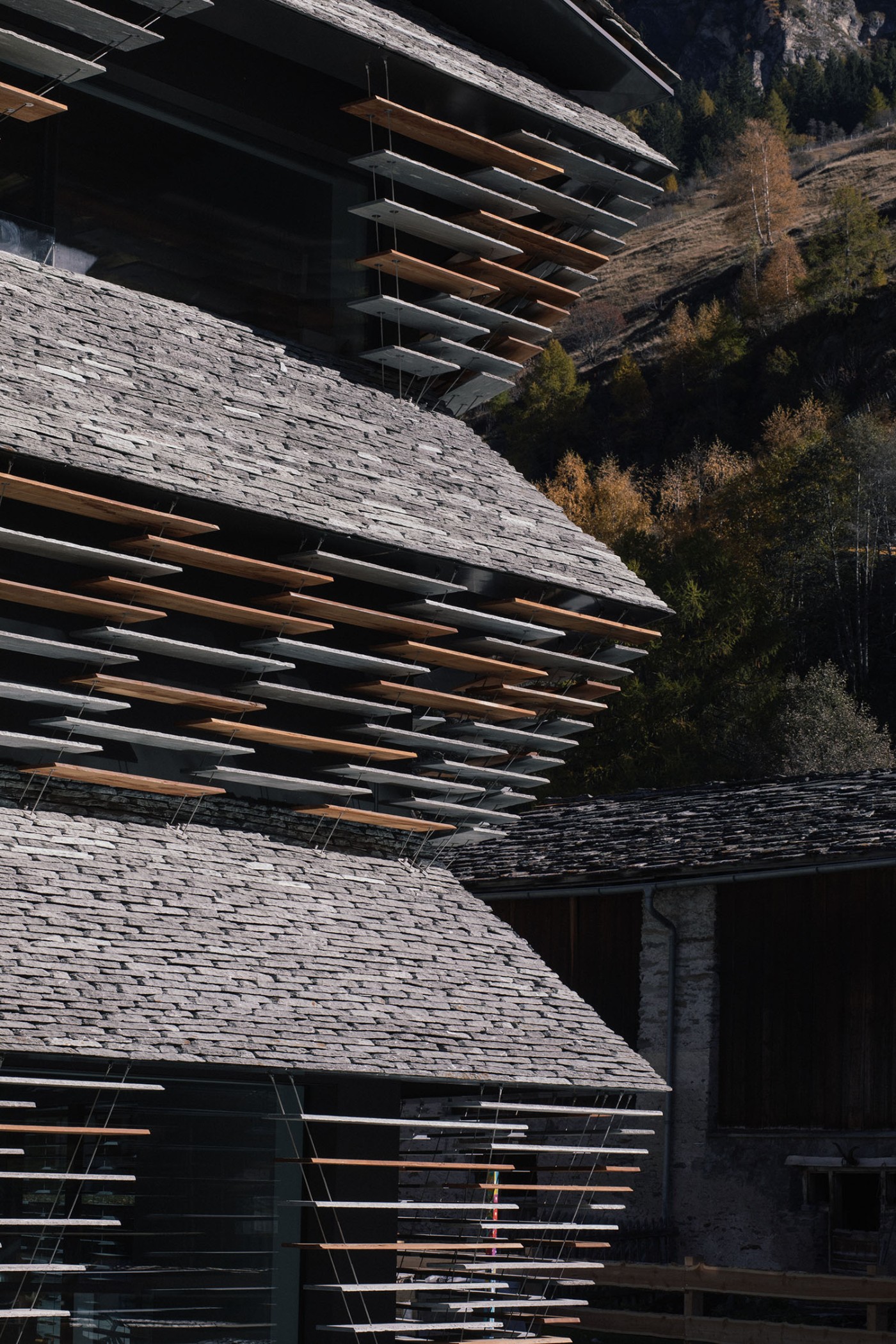 Haus Balma by Kengo Kuma captured by Thisispaper Studio