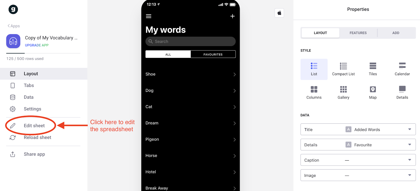 How To Build Your Own Vocabulary App For Free (With Just A Google Account)