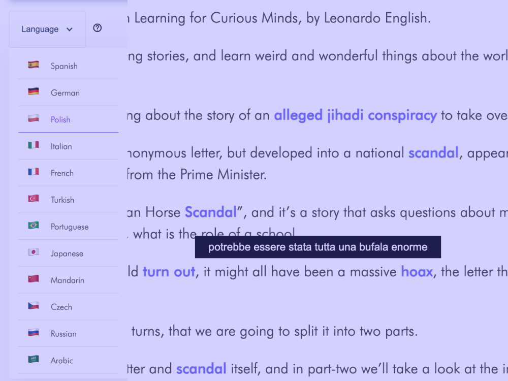 🌍 Announcing…translations in 12 languages