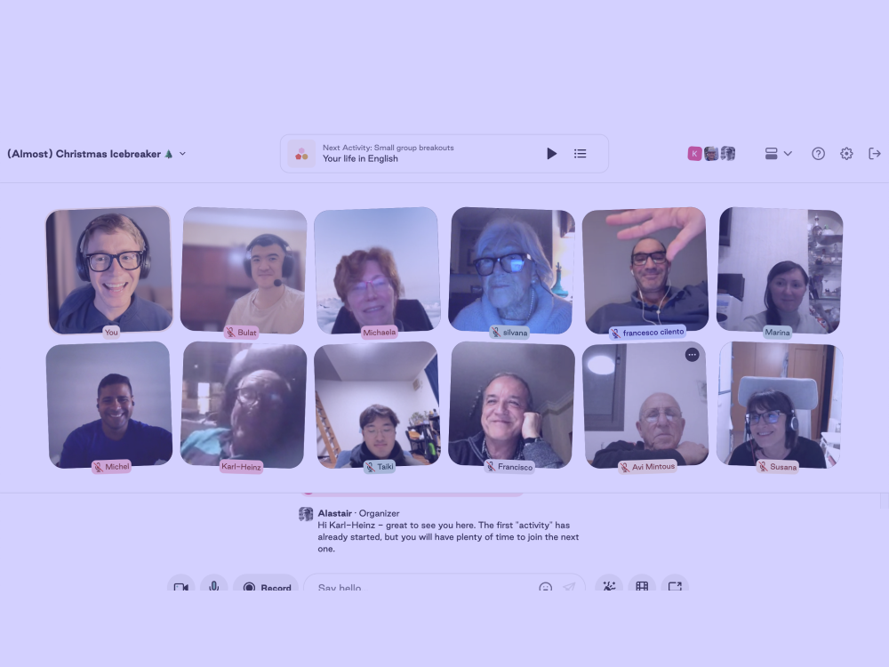 Members-only Icebreaker (November Edition)