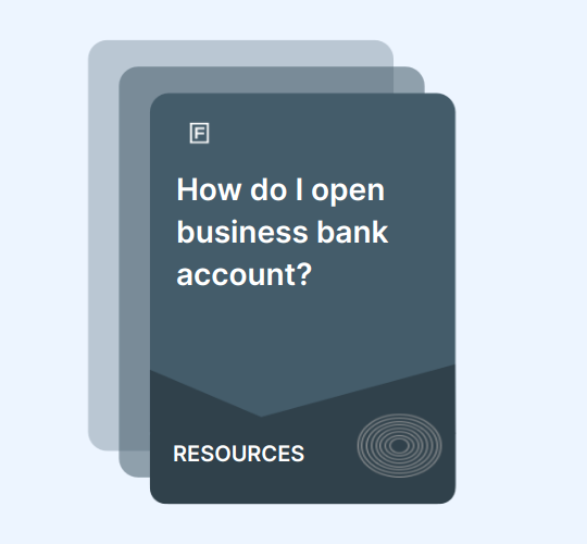 How do I set up a new business bank account?