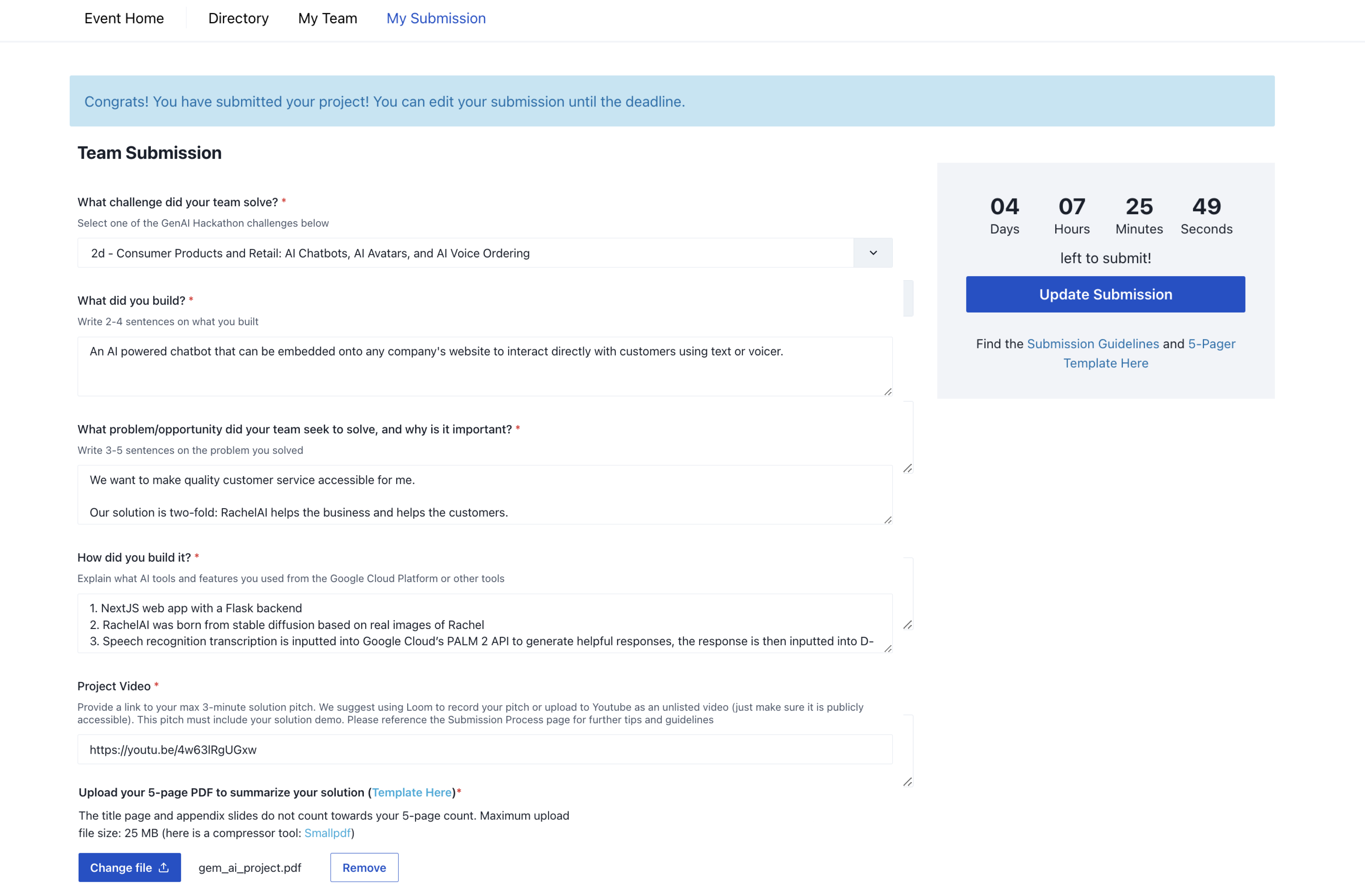 Earth: The Ultimate Hackathon Management Platform for Organizers, Judges, and Hackers