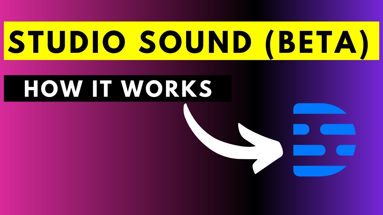 Studio Sound Remove Background Noise Echo Descript