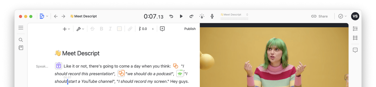 Descript + SquadCast | Faster podcast & video editing workflow