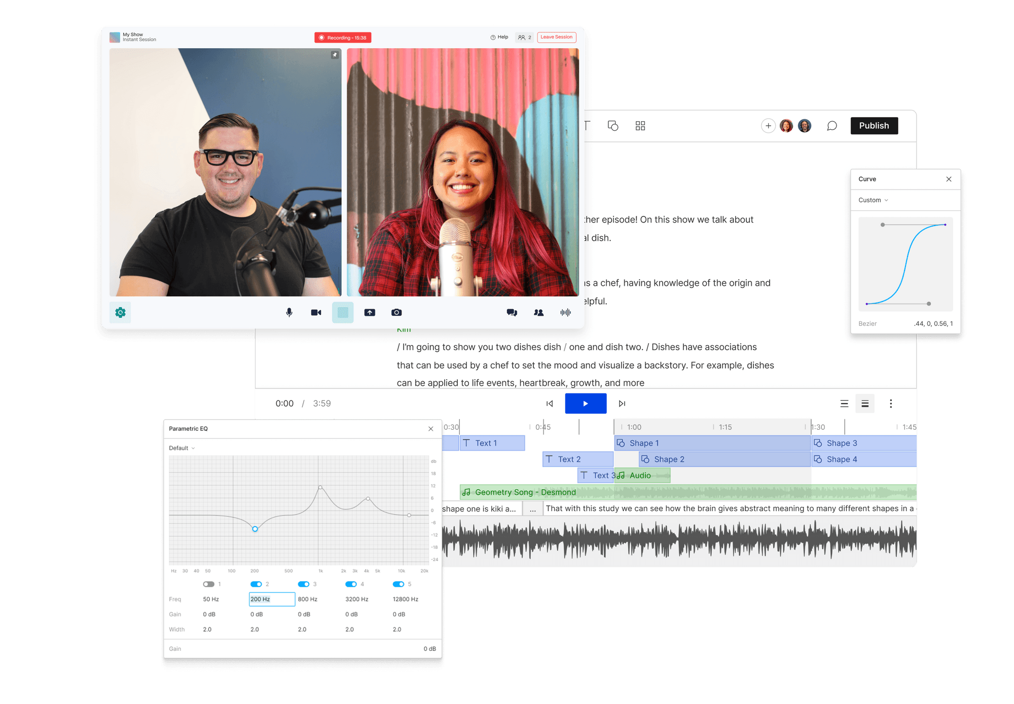 AI-Powered Podcast & Audio Editor | Descript